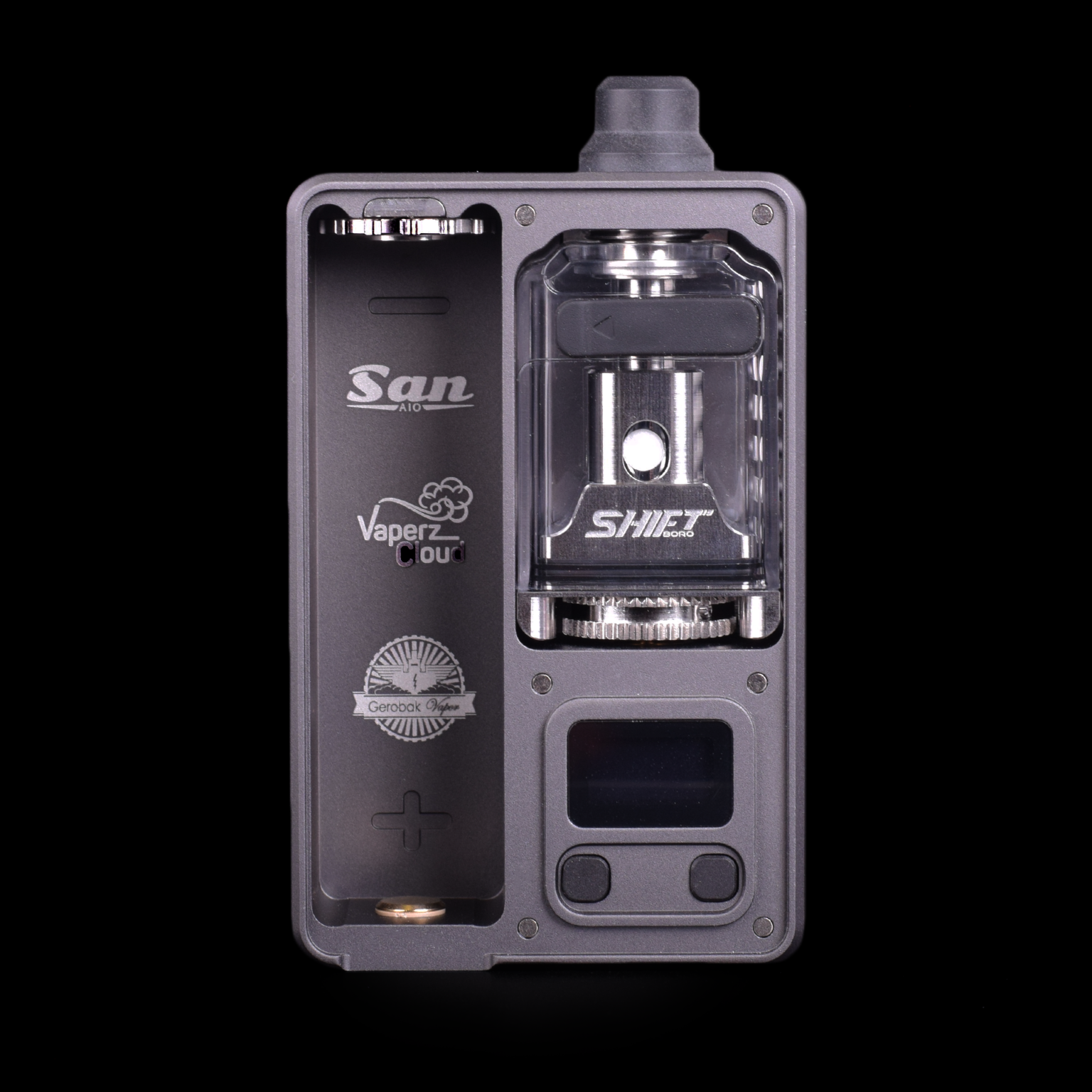 SAN AIO (GUN METAL) - Vaperz Cloud