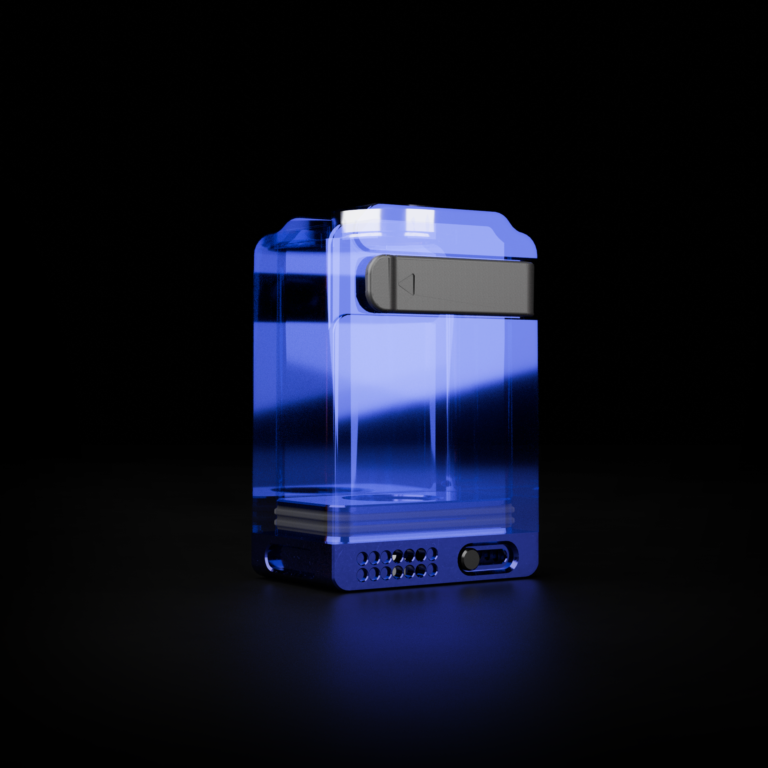 CRYPT V2 BORO TANK (BLUE) - Vaperz Cloud