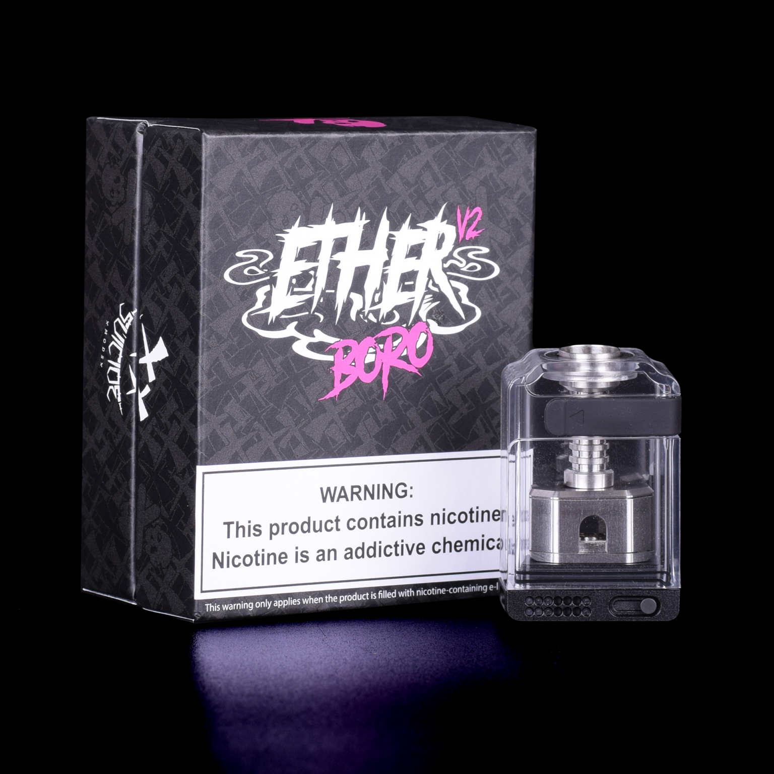 ETHER V2 BORO KIT (STAINLESS STEEL) - Vaperz Cloud