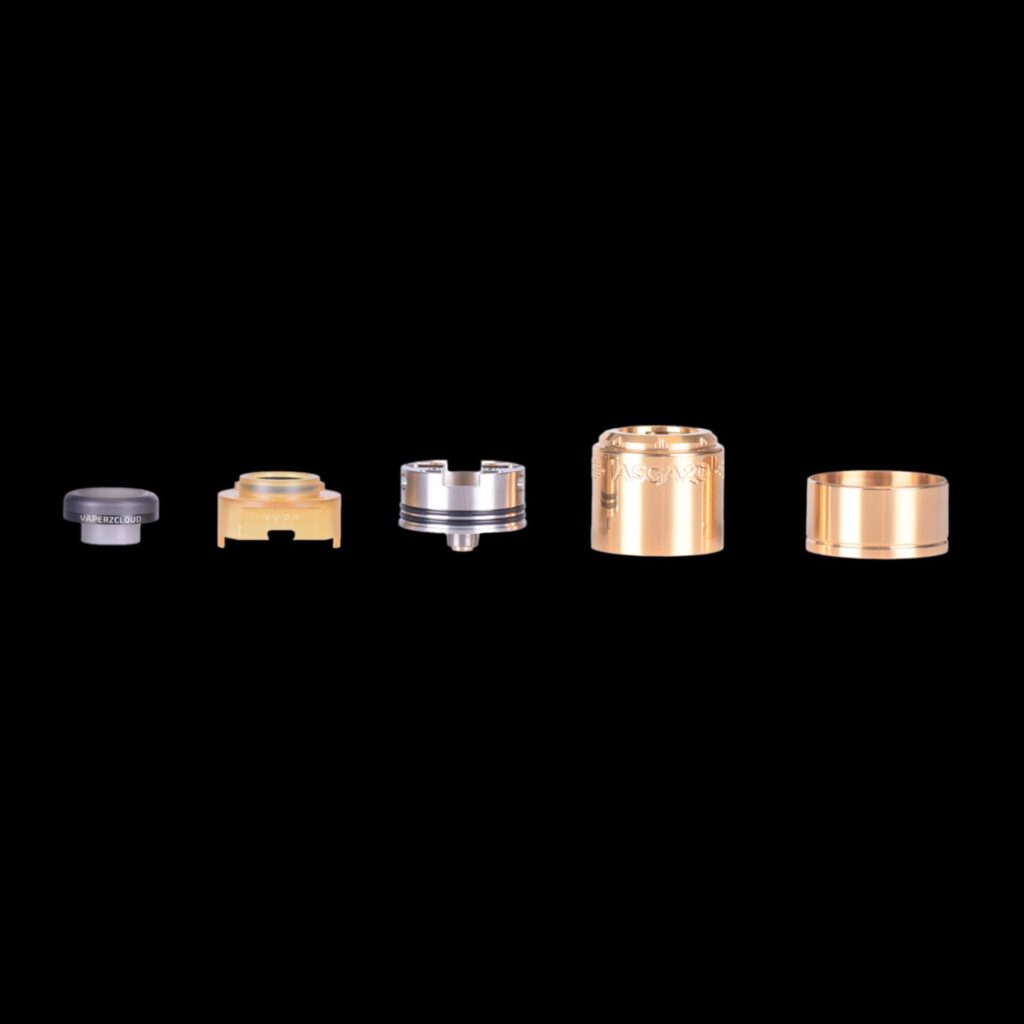 ASGARD V2 RDA (GOLD) - Vaperz Cloud