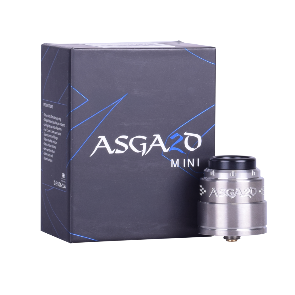 ASGARD MINI V2 (BRUSHED STAINLESS STEEL) - Vaperz Cloud